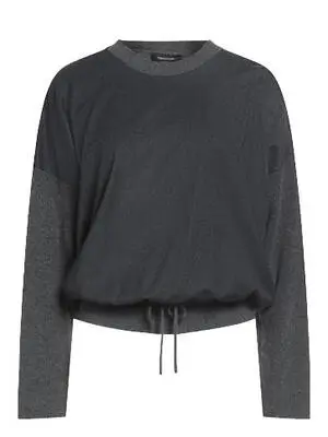 Fabiana Filippi Virgin Wool, Silk, Cashmere, Polyamide, And Elastane Sweater - Grey