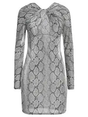 COPERNI COPERNI Bodycon Jersey Snake Print Mini Dress