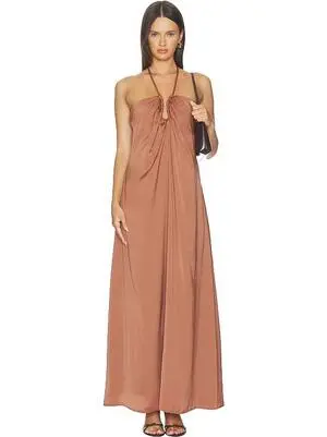 SNDYS. Calana Maxi Dress - Copper