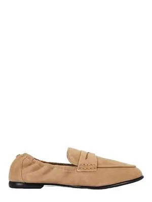 Simkhai Danna Suede Loafer - Light Camel