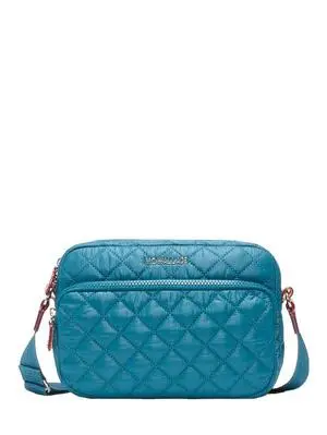 Mz Wallace Quilted Nylon Camera Bag - Pacific