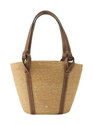 Helen Kaminski Bisou Raffia Bucket Bag - Natural