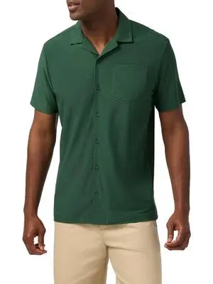 Mizzen+main Copa Performance Camp Shirt - Pine