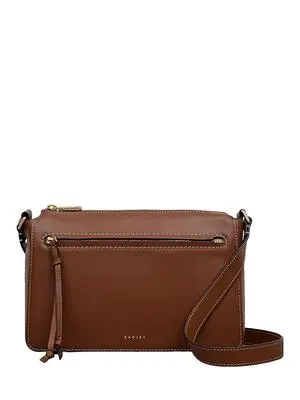 RADLEY Fountain Park Ziptop Crossbody Bag - Cognac