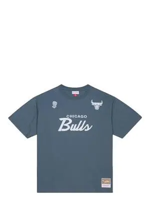 Mitchell & Ness Chicago Bulls Thunderstorm T-shirt - Blue