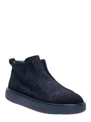 Santoni Victory High Top Slip-on Sneakers - Blue