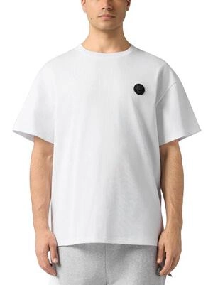 PLEIN SPORT Round Neck T-shirt 3d Tiger Men White