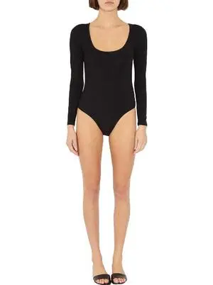 THE PARK Maranda Bodysuit - Black