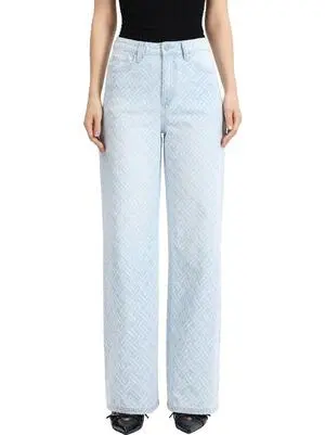 BAYEAS High Waist Straight Leg Jeans - Nebula