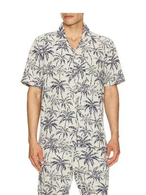 Faherty Brand Short Sleeve Cabana Towel Terry Shirt In . Also - Multi
