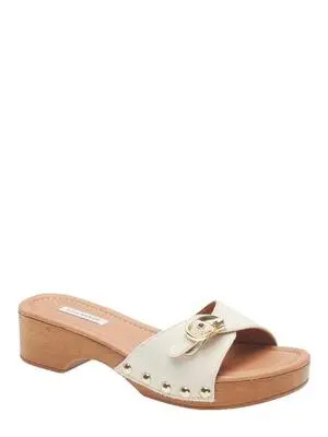Steve Madden Steve Madden Fredi Platform Slide Sandal Linen