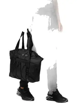 PLEIN SPORT Plein Sport Utility Tote Bag With Dual Top Handles Black