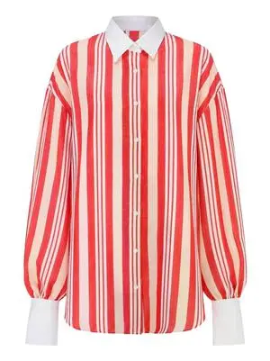 ERMANNO SCERVINO Ermanno Scervino Relaxed-Fit Striped Shirt
