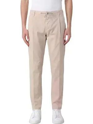 Eleventy Drawstring Pleated Chinos - Neutrals