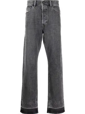 DIESEL® D-macs Straight Leg Jeans - Black
