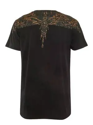 COUNTY OF MILAN X Marcelo Burlon Wings-print Cotton T-shirt - Black