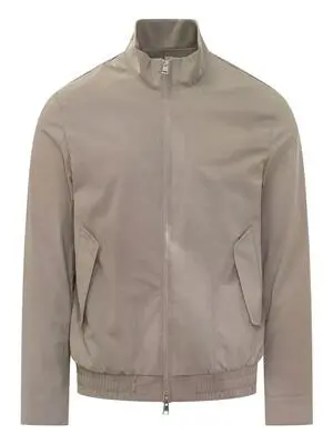 DUNO High-neck Zip-up Jacket - Neutrals