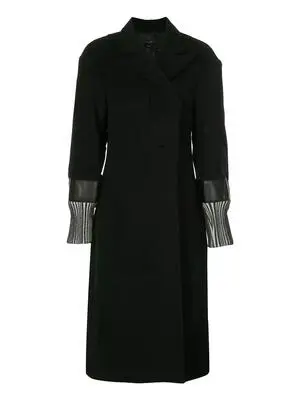 ELLERY Oversized Midi Coat - Black