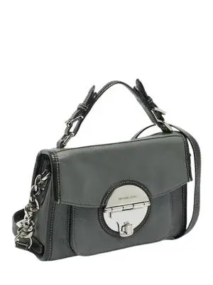 Michael Kors Margot Leather Tote Bag - Grey