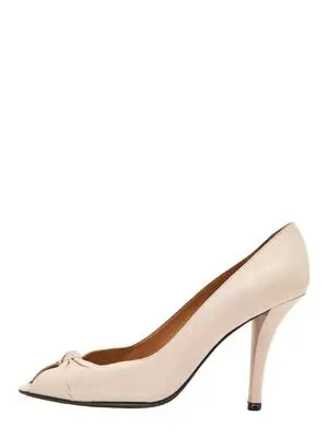 STUART WEITZMAN Pink Peep-toe Pumps - Neutrals