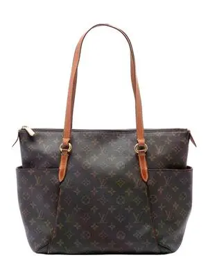 LOUIS VUITTON Monogram Totally Mm Tote Bag - Brown