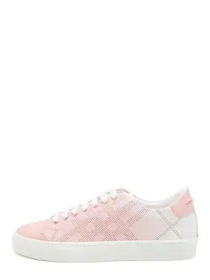 Burberry Westford Perforated Sneakers - Pink