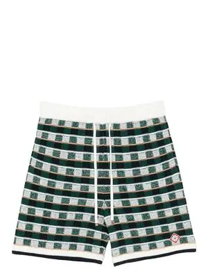 Casablanca Mosaic Knit Shorts - Multi
