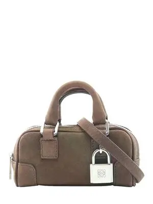 Loewe Nano Amazona Satchel - Grey