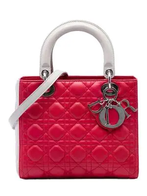 Dior Medium Lady Satchel - Pink