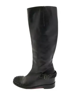 CHRISTIAN LOUBOUTIN Egoutina Knee Boots - Black