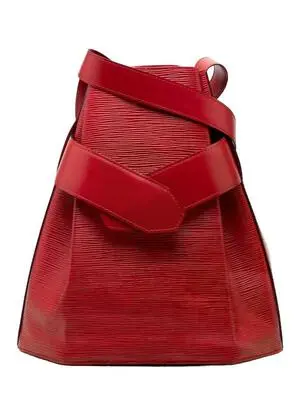 LOUIS VUITTON Epi Sac D'epaule Pm Bucket Bag - Red