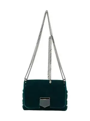 JIMMY CHOO Lockett Shoulder Bag - Green