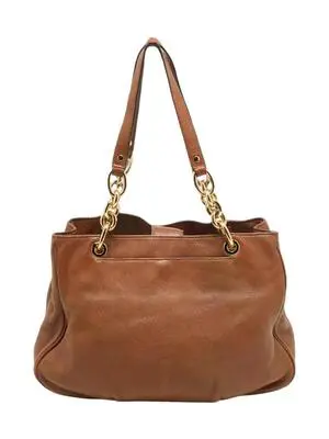 Michael Kors Fulton Chain Tote Bag - Brown