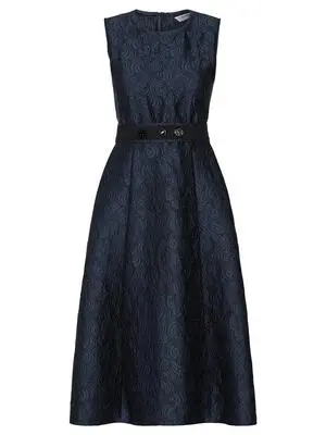 MAX MARA Max Mara Crystal Jacquard Midi Dress