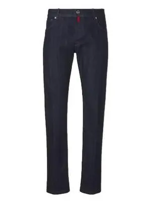 Kiton Slim-fit Jeans - Black