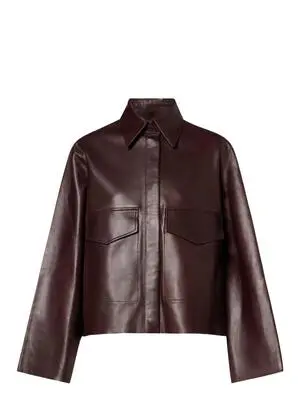 NOUR HAMMOUR Nour Hammour Darcy Leather Jacket