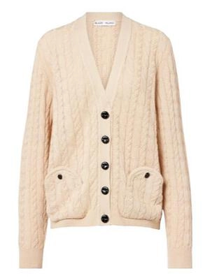 BLAZÉ MILANO Knitted Cardigan - Nude