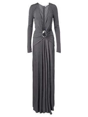 Christopher Esber Embellished Jersey Maxi Dress - Black
