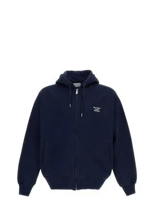 DROLE DE MONSIEUR Drôle De Monsieur Zip-Up Drawstring Hoodie