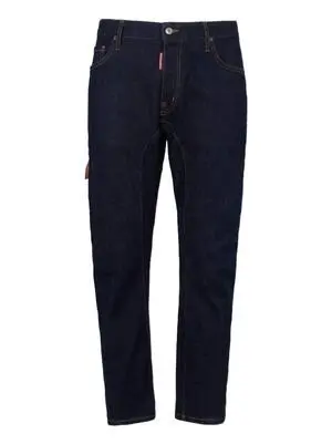 Dsquared2 Cottage New Biker Jeans - Blue