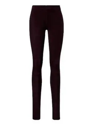Stouls Suede Leggings - Black