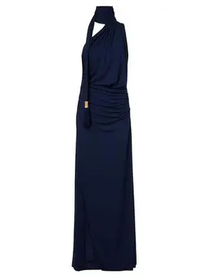 SIMKHAI Simkhai Sleeveless Draped Maxi Dress With Tassel Detail