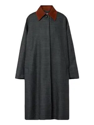 RÓHE Róhe Checked Wool Coat
