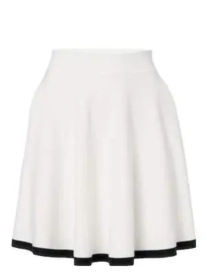 Nina Ricci Cotton-blend Mini Skirt - Black