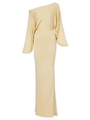 AYA MUSE Aya Muse Off-the-Shoulder Long Sleeve Maxi Dress With Side Slit