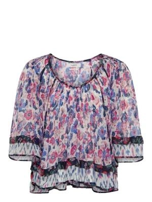 ISABEL MARANT ÉTOILE Isabel Marant Etoile Floral Georgette Blouse