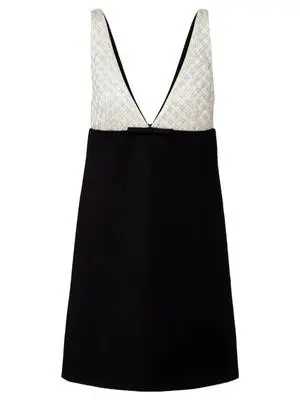 Dorothee Schumacher Emotional Essence Sequined Minidress - Black