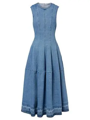 Simkhai Simkhai Bowen Denim Maxi Dress No