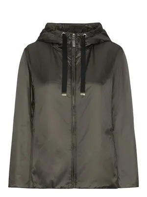 Max Mara Padded Hooded Jacket - Brown