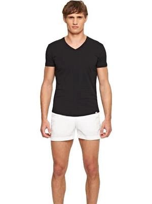 Orlebar Brown Ob V Tailored Fit V-neck T-shirt - Black